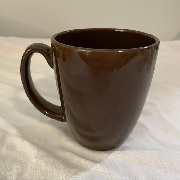 Corelle | Dining | Corelle Corning Tree Bird Stoneware Brown Mug | Poshmark